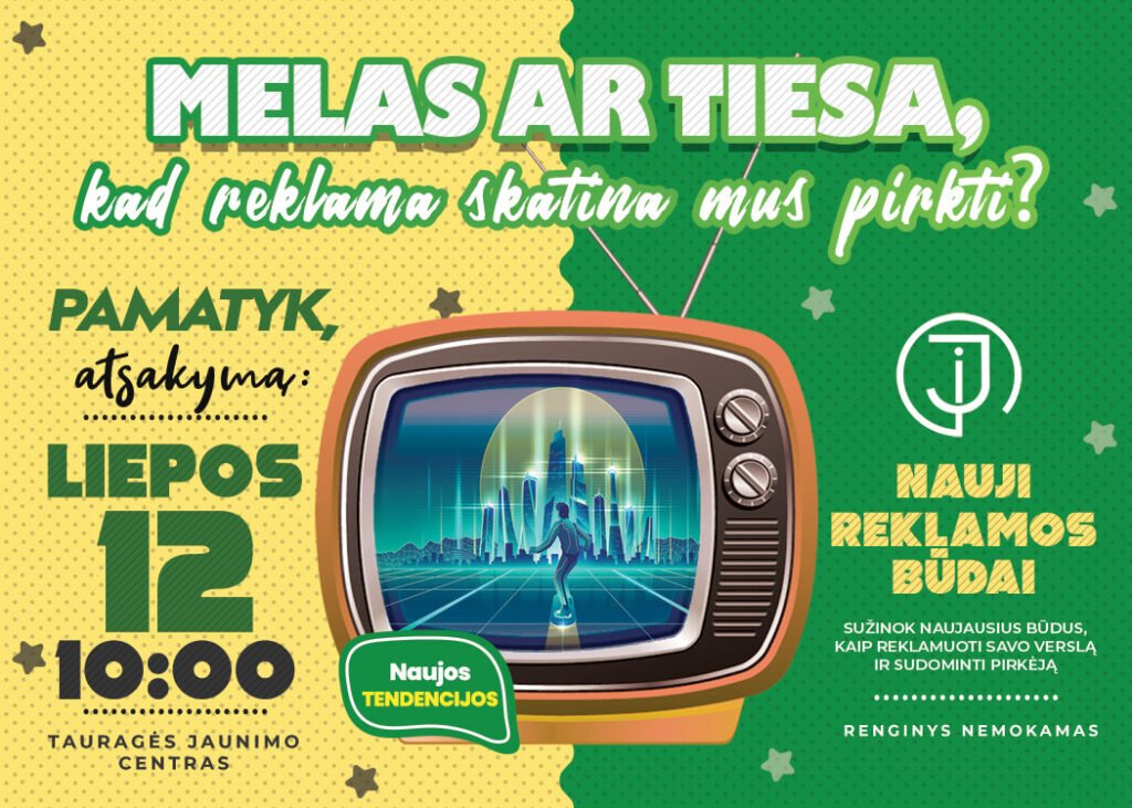 Tradicinė reklama jūsų verslui – Jauna idėja